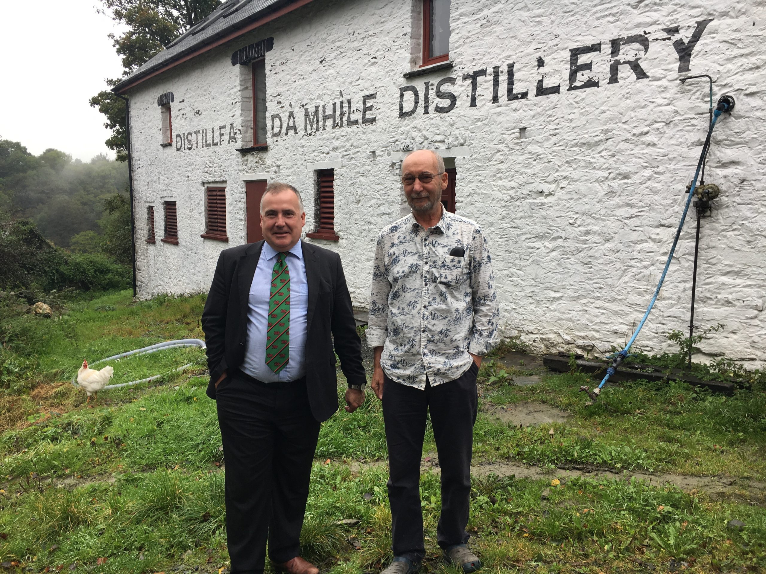 Mark Williams MP: 'Dà Mhìle distillery a Ceredigion success story ...
