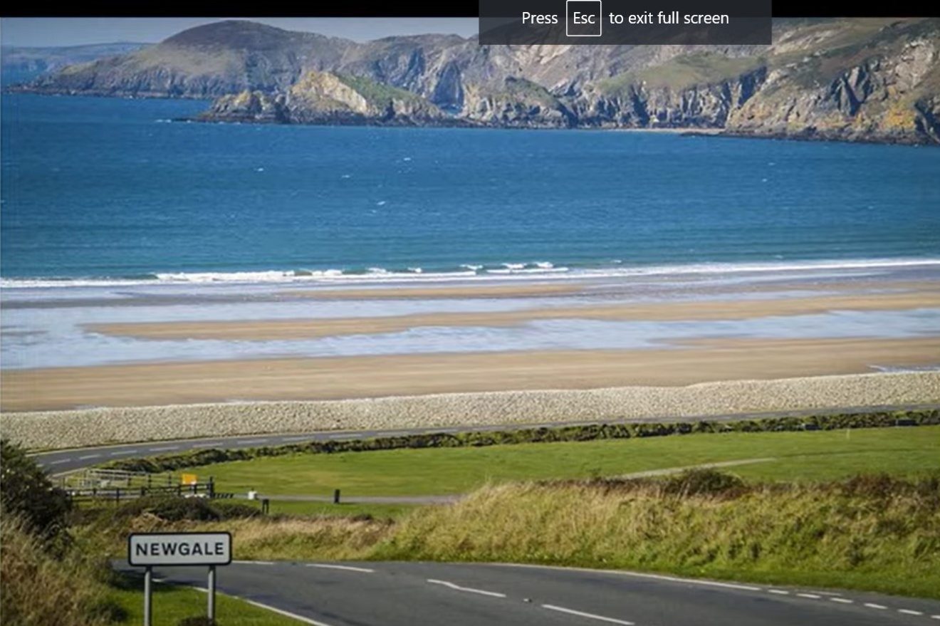 Plans submitted to relocate Newgale sea defences to protect flood-hit ...