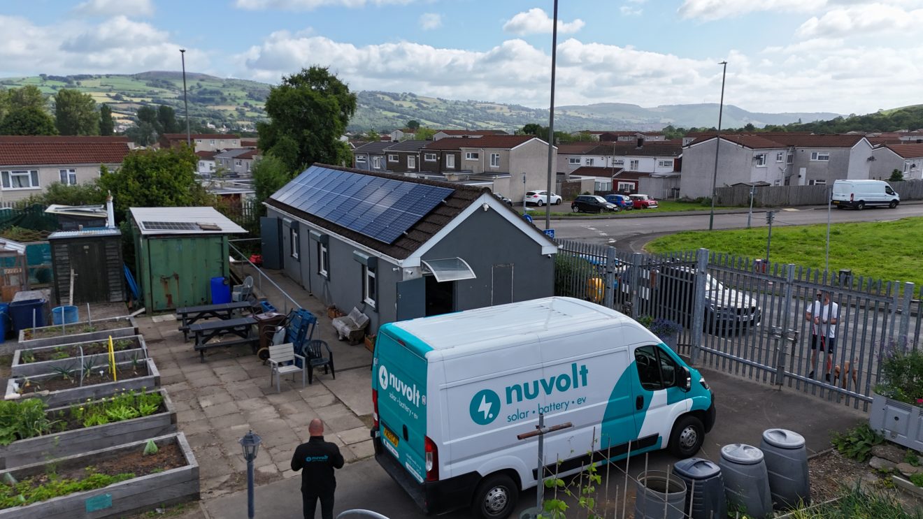 Nuvolt Powers Up Caerphilly Allotments’ Wellbeing Hub with Solar Energy ...