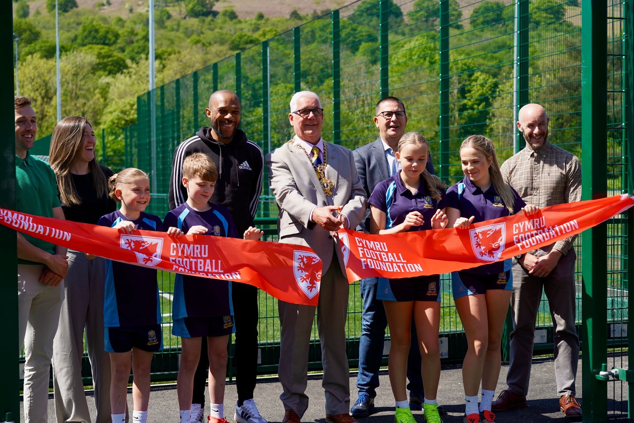 New £500k 3G pitch officially opened at Merthyr Tydfil school - Herald ...
