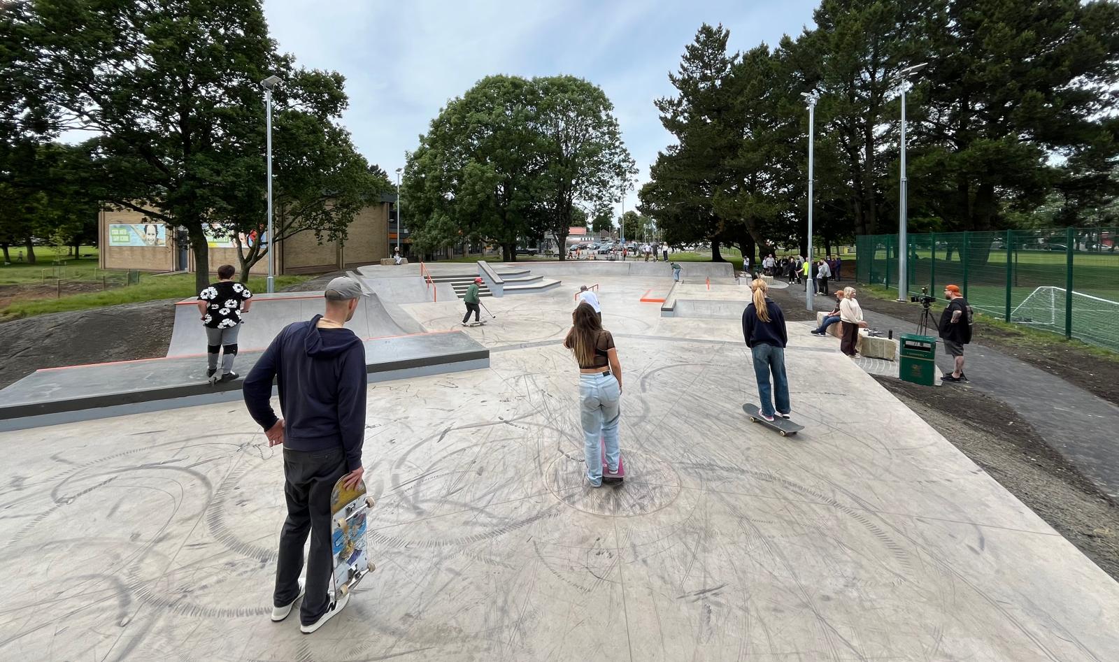 Cardiff's skate community celebrates the opening of new ‘East Side ...
