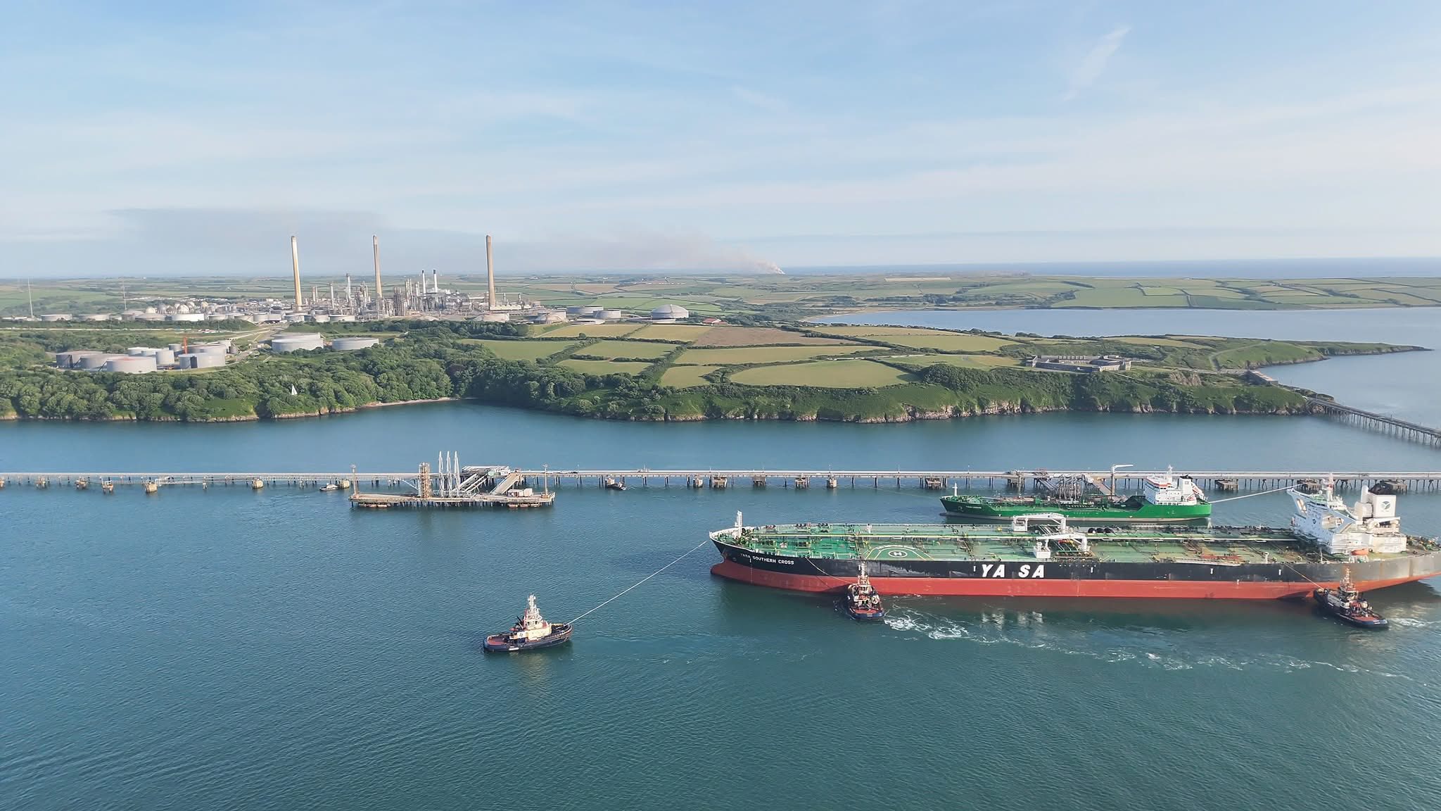 Port of Milford Haven welcomes one of the largest ships since records ...