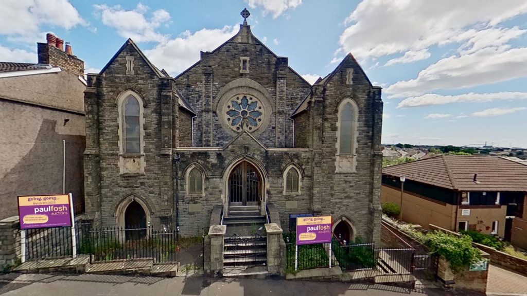 Listed former church with Sunday school in thriving south Wales city suburb up for sale at ...
