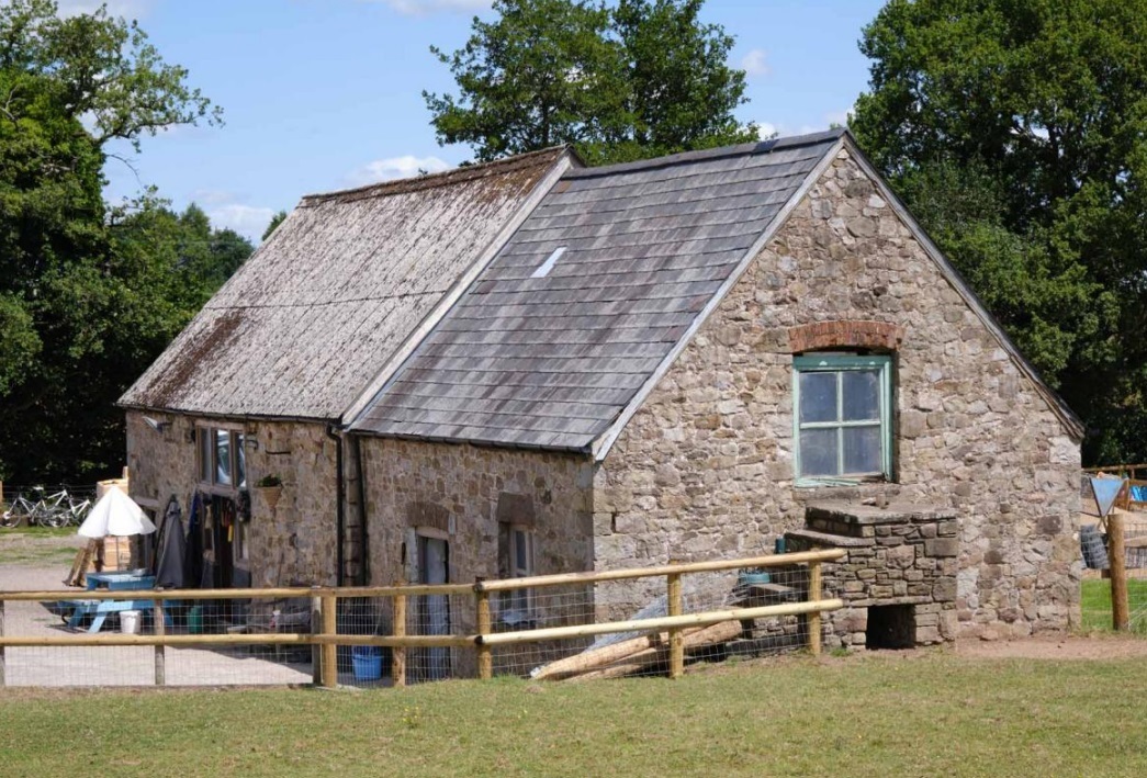 Historic disused barn and stables near Abergavenny could become home ...