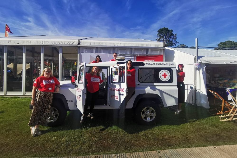 British Red Cross showcases humanitarian work at National Eisteddfod ...