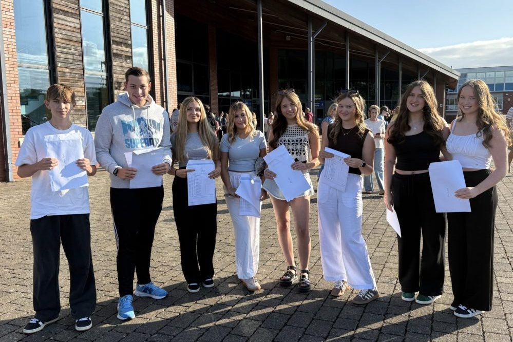 Neath Port Talbot pupils celebrate GCSE results - Herald.Wales