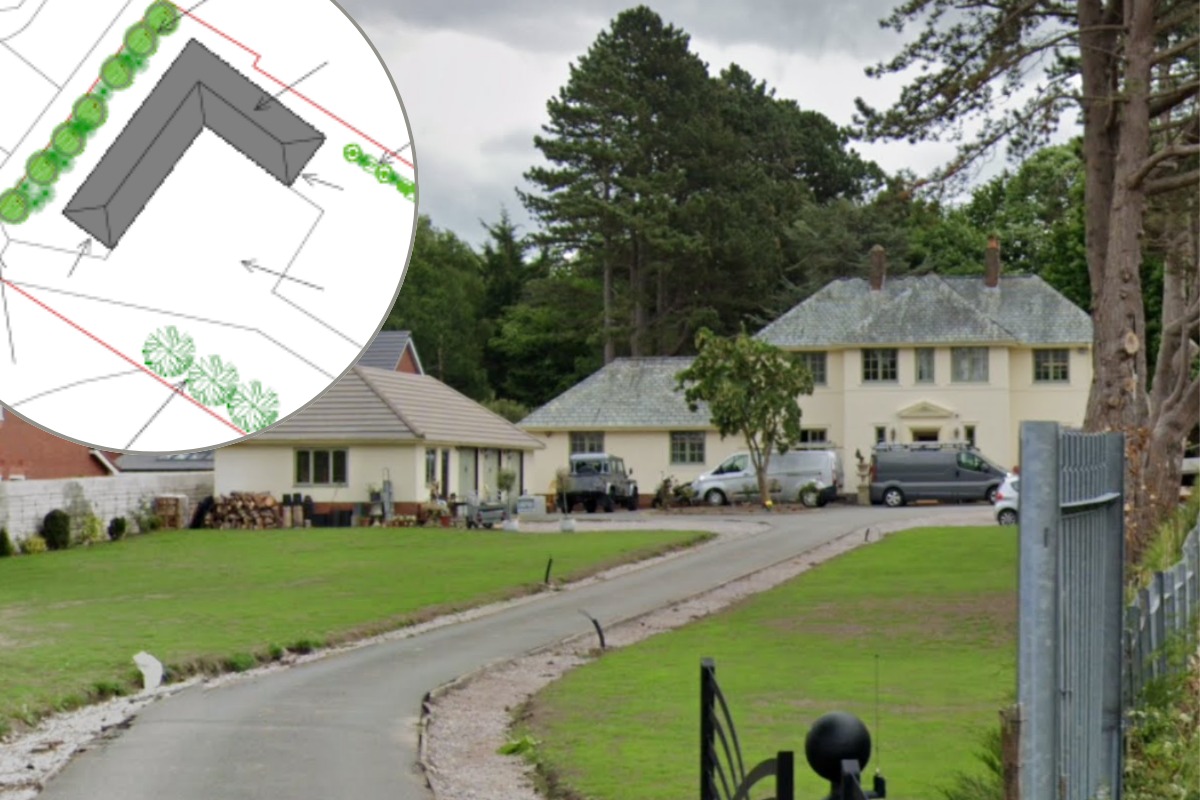 Deeside takeaway owner plans to build private classic car garage in ...