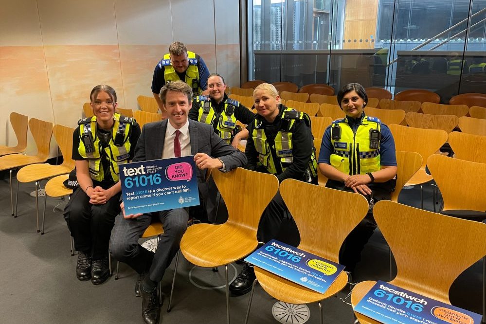 Sam Rowlands MS highlights work of the British Transport Police ...