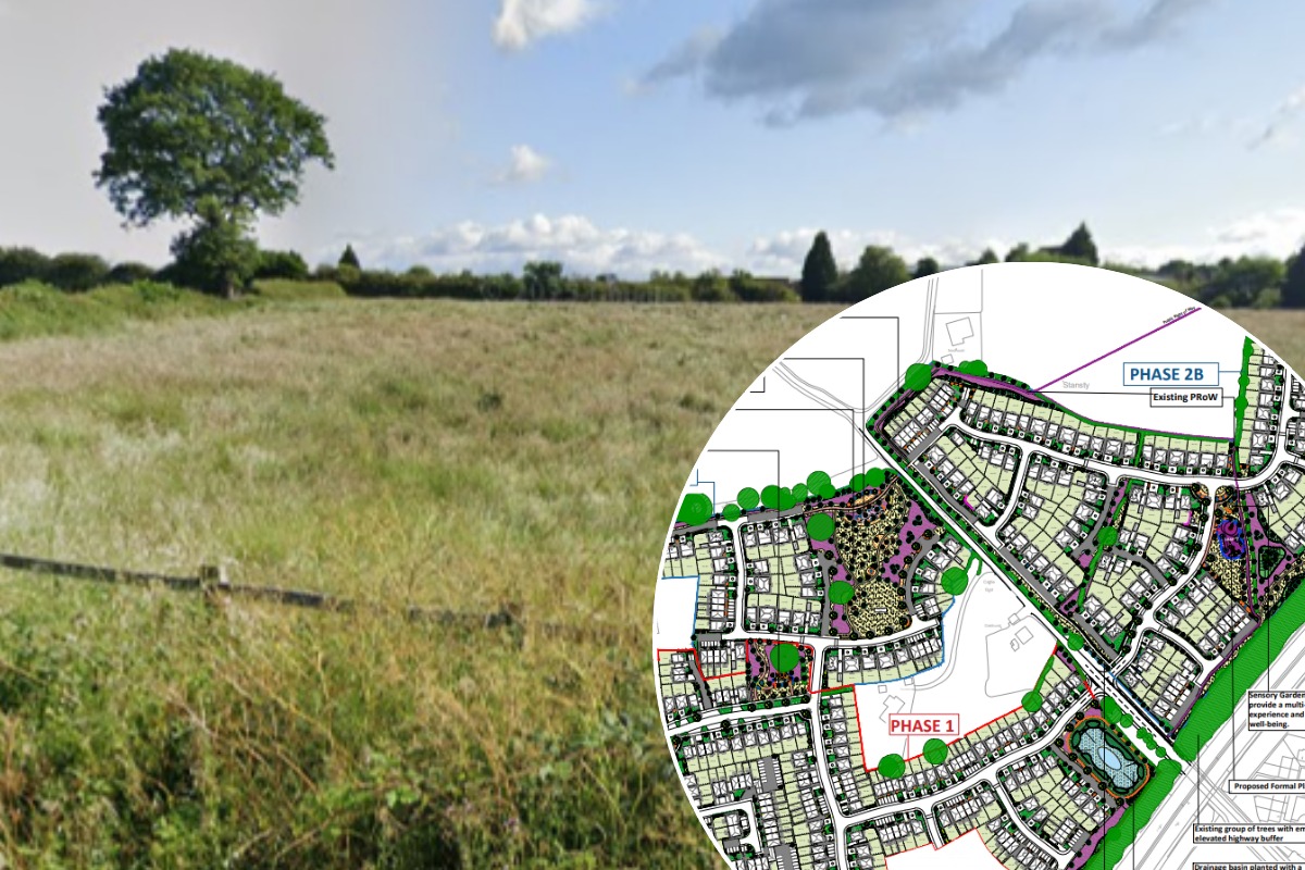 380-homes plan lodged for Wrexham's 'Circus Fields' - Herald.Wales
