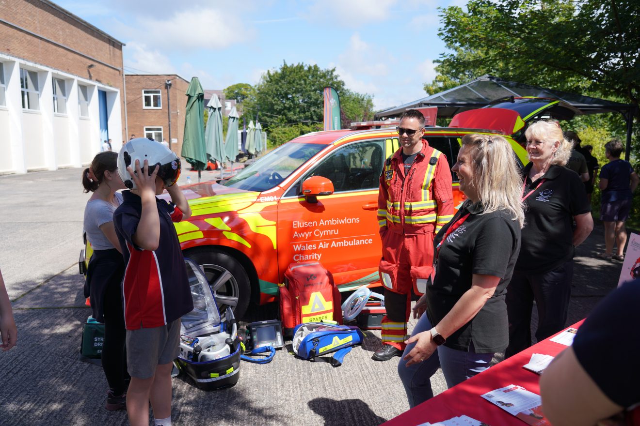 Wales Air Ambulance ‘delighted’ to relaunch its Future Flyers scheme at ...