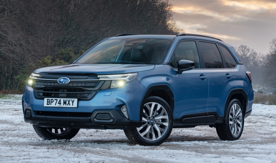 Subaru Forester drive by Steve Rogers - Herald.Wales