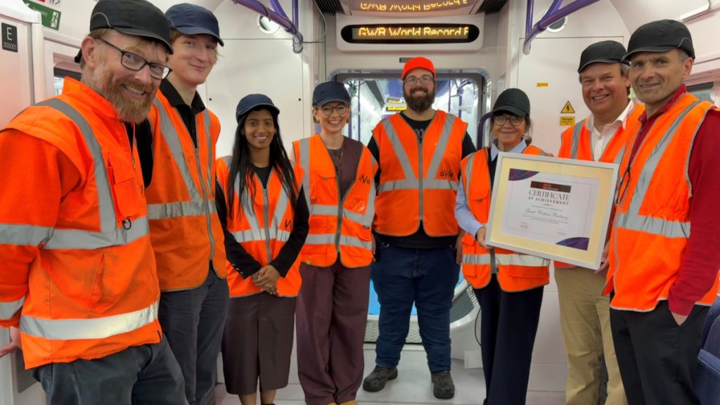 It’s official! Great Western Railway battery train world record ...