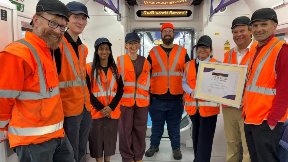 It’s official! Great Western Railway battery train world record ...