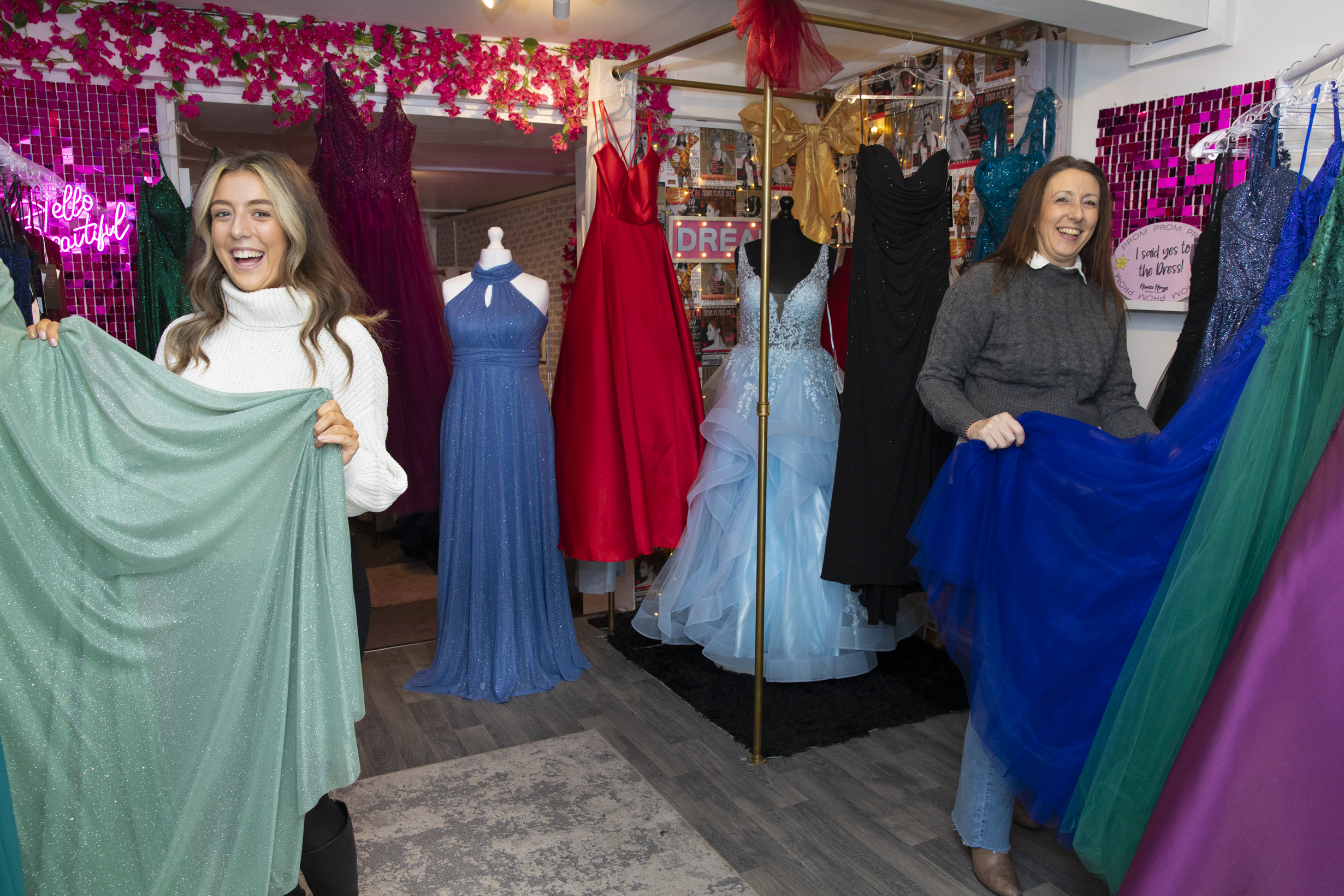 North Wales prom shop doubles sales as teens flock for “dream dresses ...