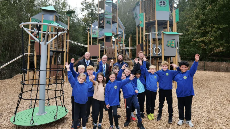 Park reaches new heights as Gnoll Towers Adventure Playground opens ...