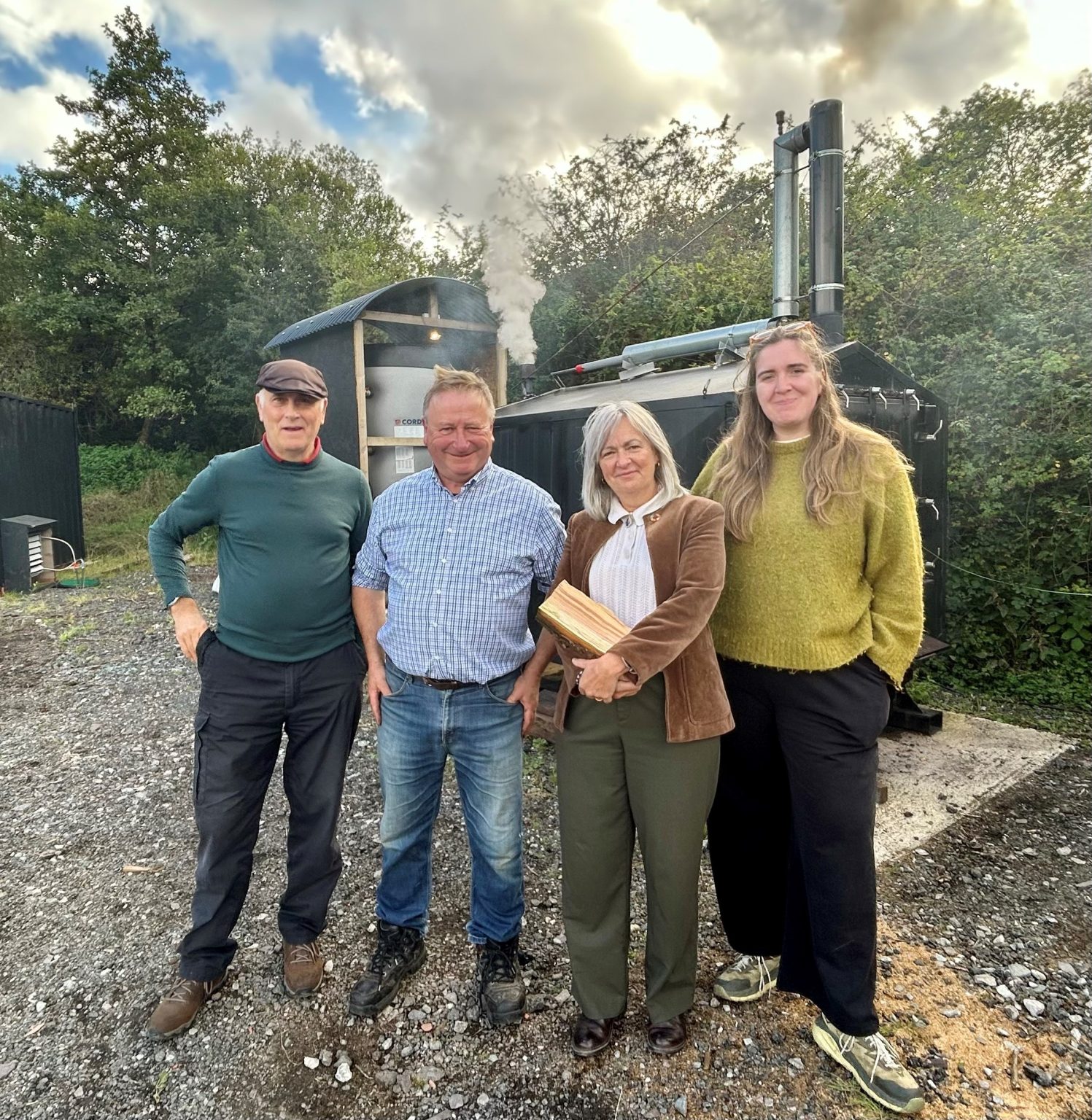 Biocoal trial in Gwynedd offers cleaner future for steam trains and ...