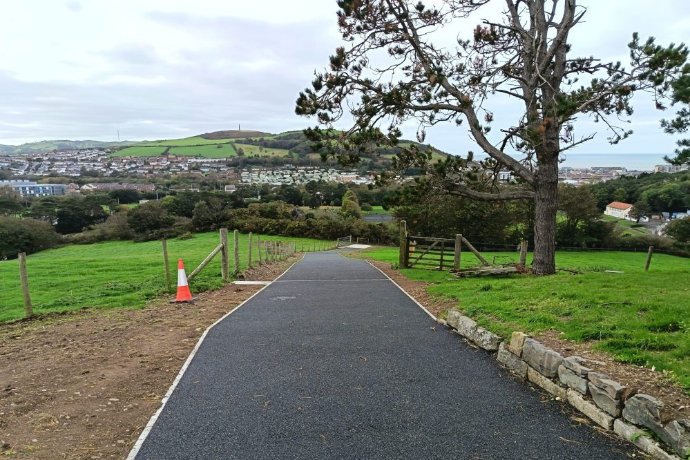 Improvements completed on active travel route ahead of Green Libraries ...