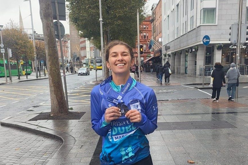 Hannah runs Dublin Marathon for Charity that helped save her life ...
