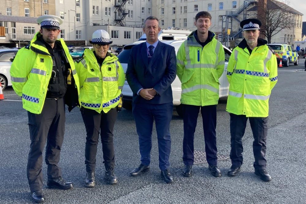 PCC sees how North Wales Police anti-drink and drug driving campaign is ...