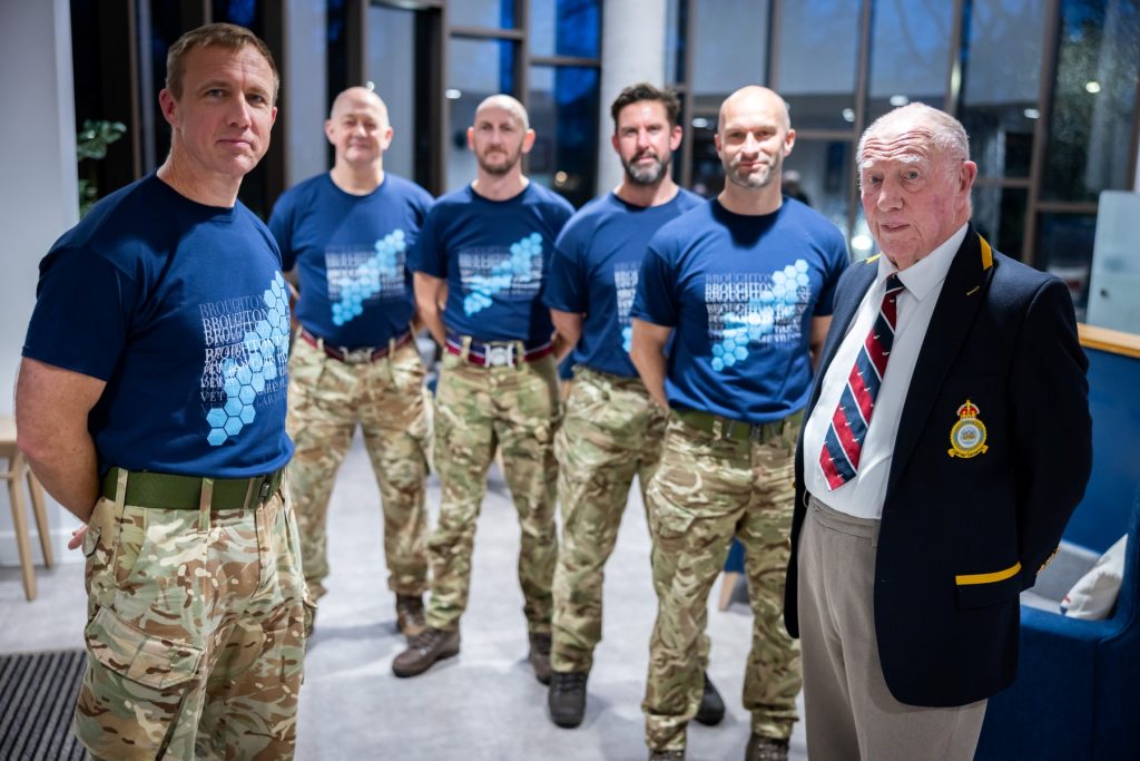 RAF Valley heroes complete poignant 80-mile march for charity - Herald ...