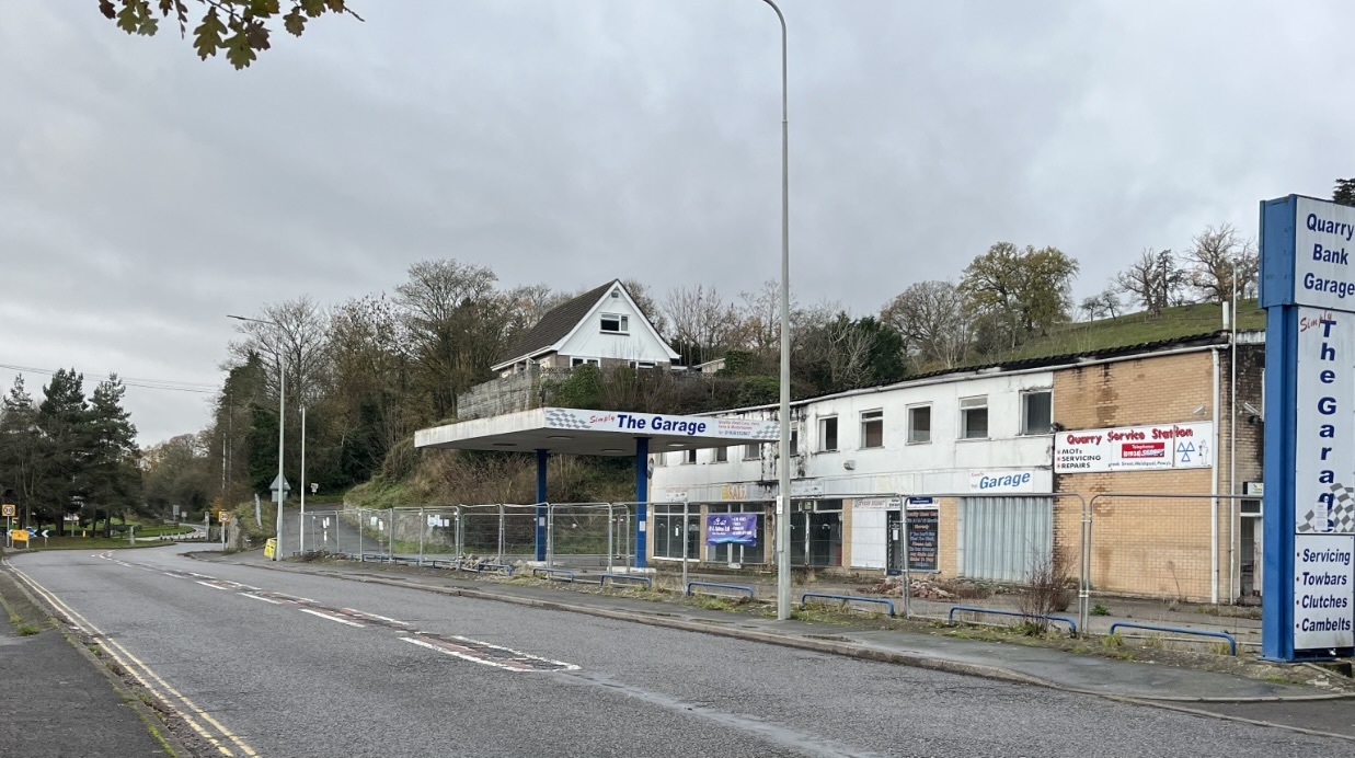 New flat plans on former Quarry garage site in Welshpool go out to ...