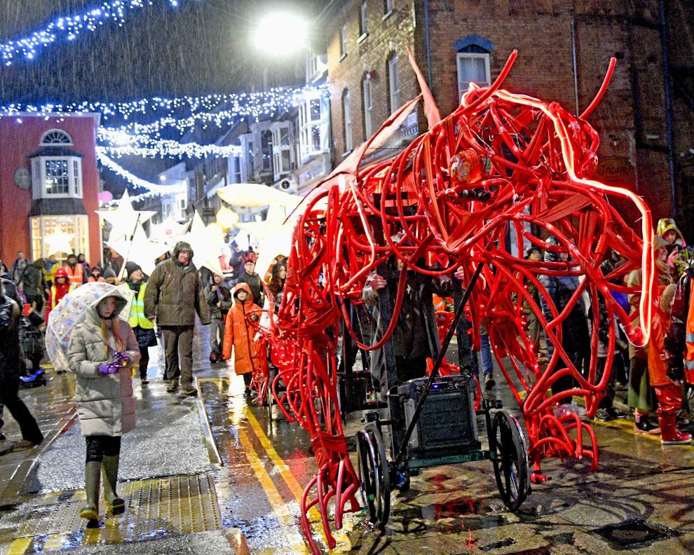 Giant Lantern Parade brings light and colour to storm-hit Cardigan ...