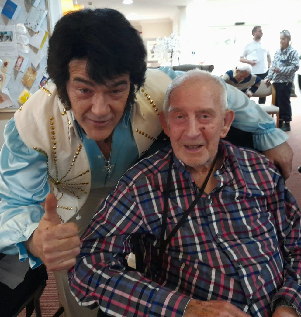 LOCAL CARE HOME GET ON THEIR BLUE SUEDE SHOES FOR ELVIS CELEBRATION ...