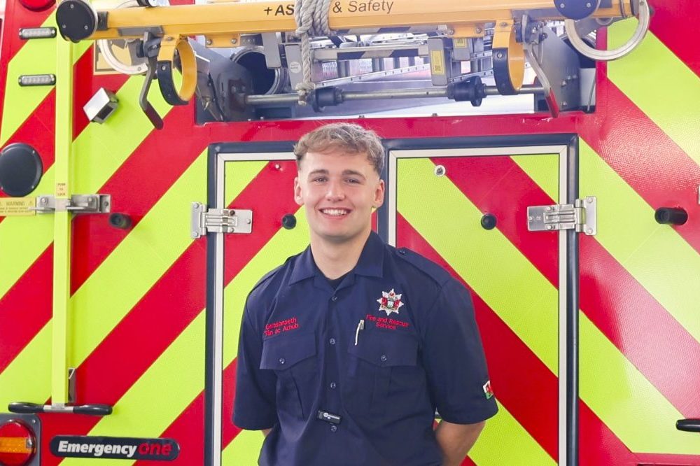 Making a difference as an on-call firefighter: Cian Jones - Herald.Wales