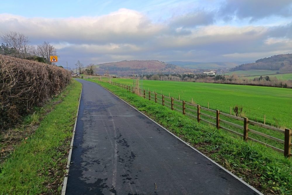 Construction work planned for the Active Travel route between Waunfawr ...