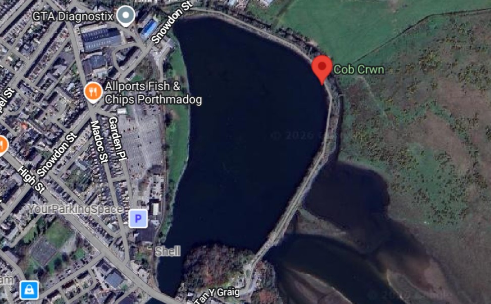 New pedestrian and cyclist footpath proposed at Porthmadog’s Cob Crwn ...