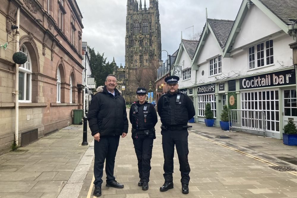 PCC and Chief Constable hear how increased action by police in Wrexham ...