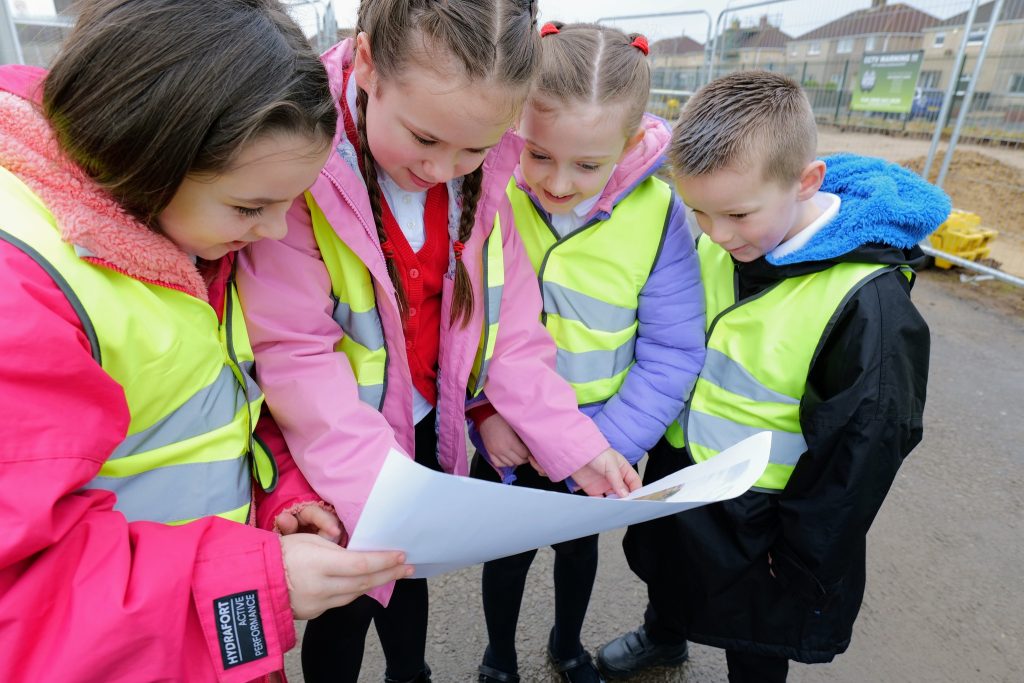 Work begins on New Ysgol Gynradd Gymraeg Rhosafan in Sandfields, Port ...