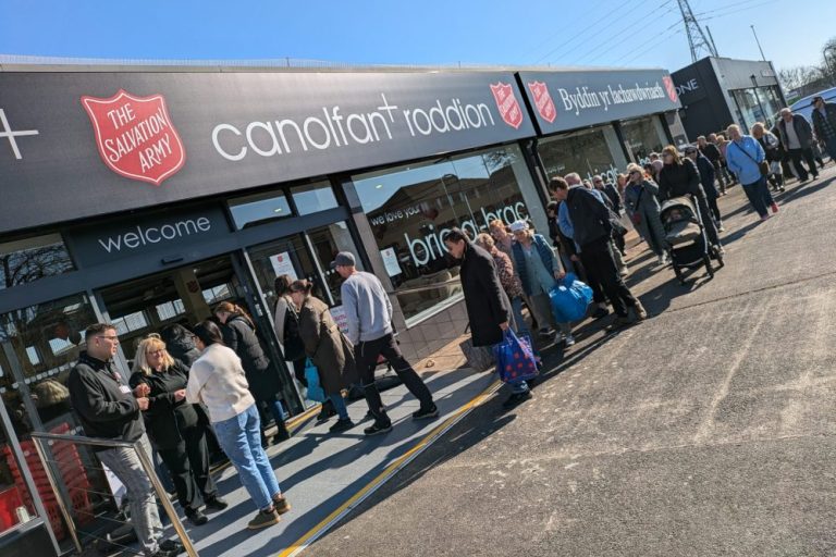 The Salvation Army’s Cardiff donation centre celebrates sustainable ...