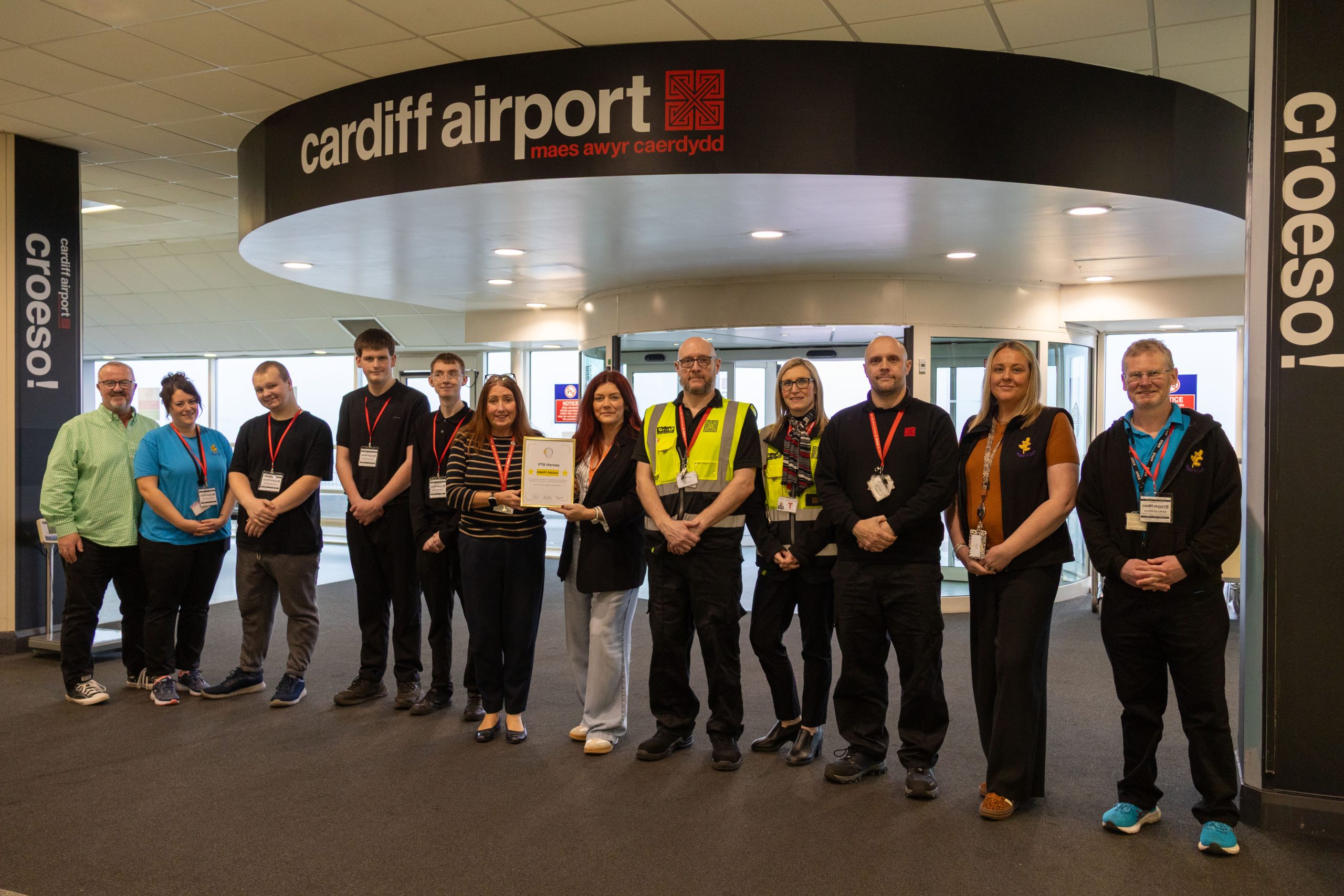 Cardiff Airport recognised for supporting pupils with additional ...