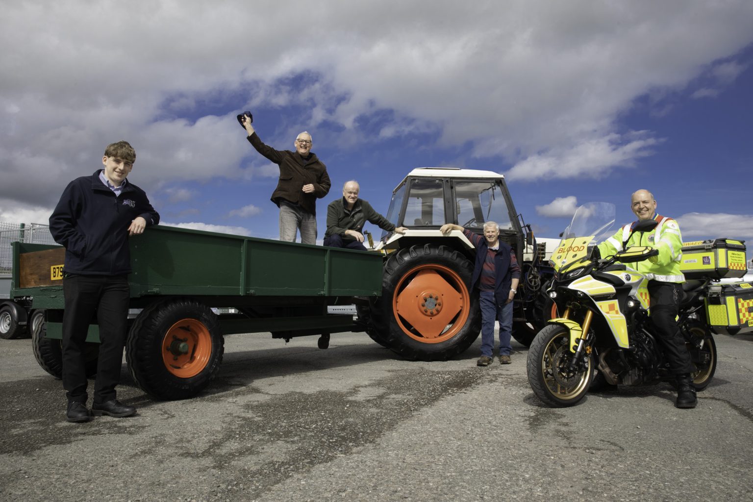One of rarest Ifor Williams trailers ever built returns for charity ...