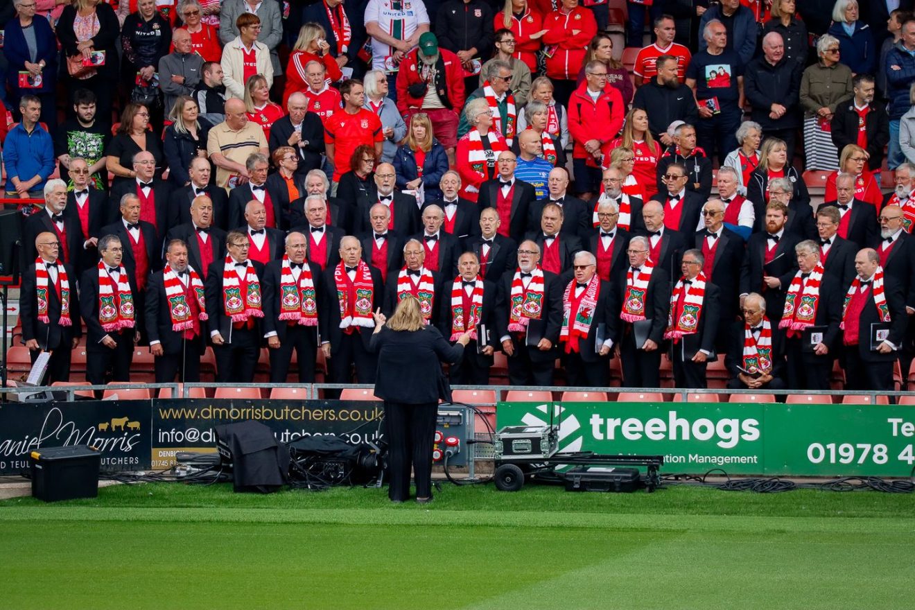 Two male voice choirs combine forces to support Wrexham 2029 bid ...